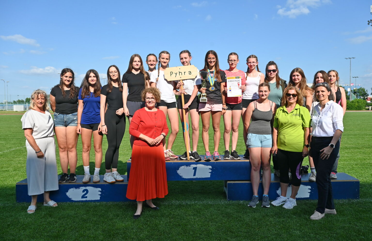 44. Sportfest: LFS Pyhra siegt bei den Mädchen und LFS Warth bei der Burschen-Gesamtwertung | LAKO